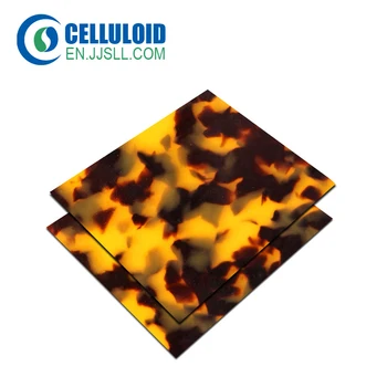 Tortoise Shell Cellulose Acetate Sheet For Jewelry Material Manufacture ...