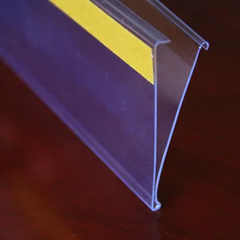 Plastic Adhesive Shelf Label Holder Data Strips - Buy Adhensive Data ...