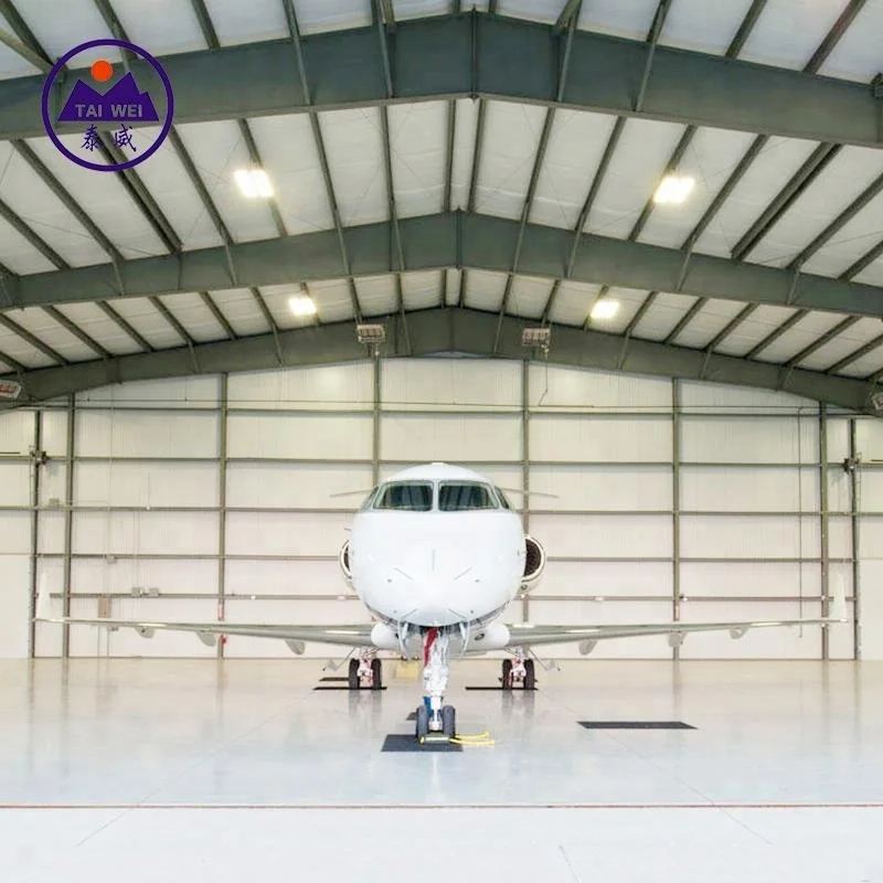 Prefab Storage Aircraft Hangar Warehouse Building Two Story Steel ...