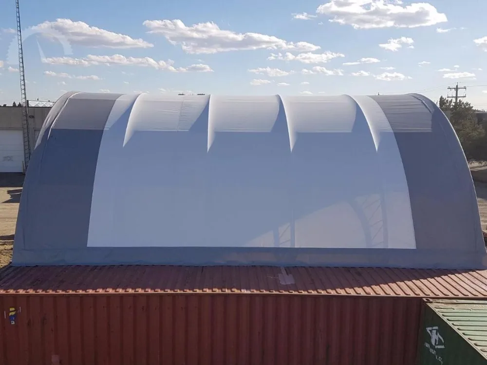 Suihe 40ft C4040S Double Trussed Container Dome Shelter