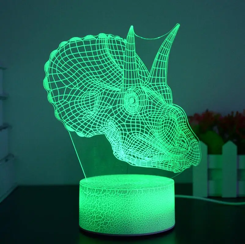 Marvel Movie Super Hero Image 3D Night Light - LED 7 Colors