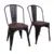 Metal Stackable Industrial Restaurant Dining Chair - Buy Restaurant ...