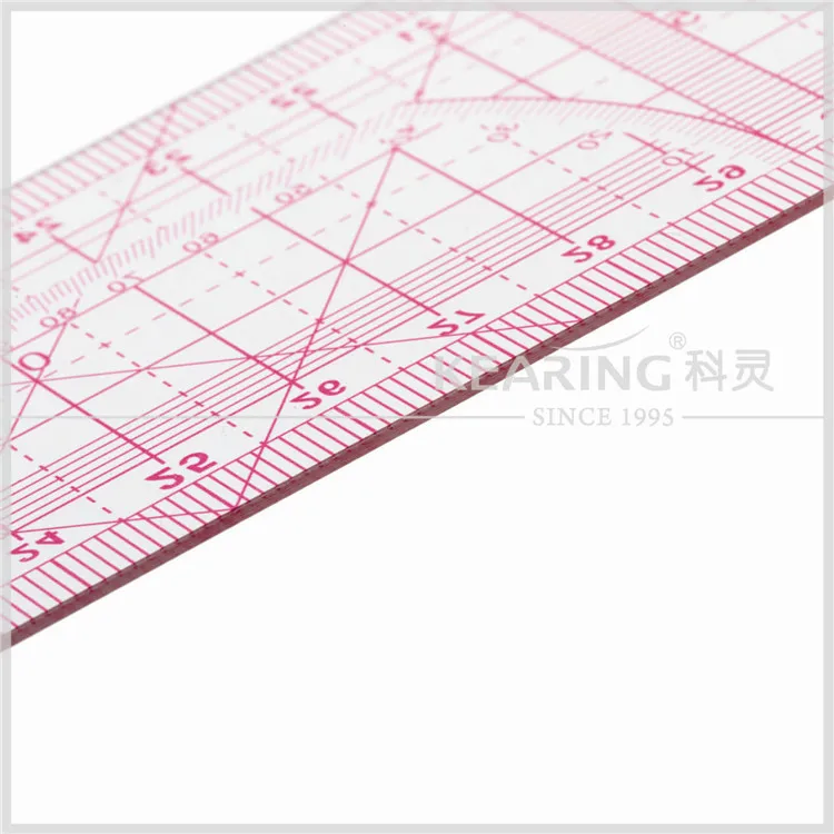Kearing Flexible Plastic Pattern Making Grading Ruler Metric 50cm ...