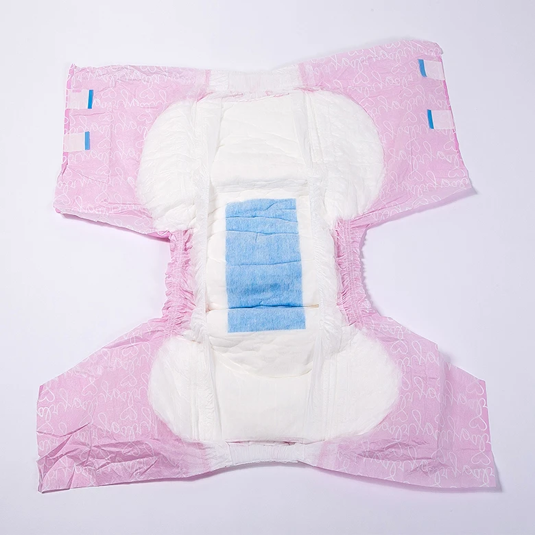 Cute Pink Adult Baby Diapers - Breathable, Thick, Leak Guard Design ...
