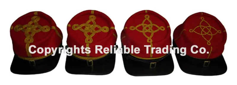 Us Civil War Bummer Kepi Infantry Dark Blue 100% Wool Fabric Civil War ...