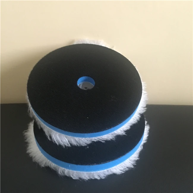 Good Quality 5inch lamb white Wool Polishing Pad Grinding Disc| Alibaba.com
