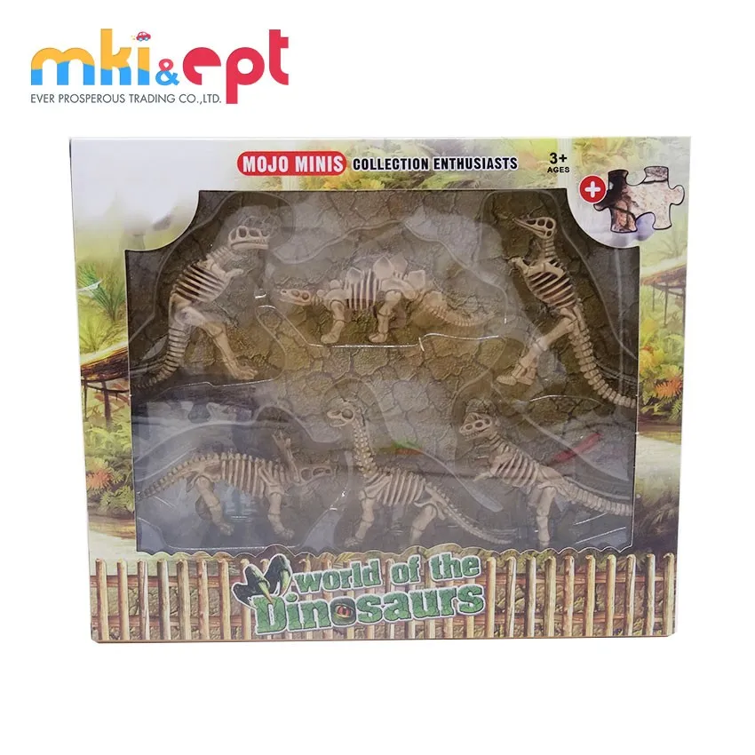 Diy Dinosaur Fossils Toy Model Animal Action Figure - Buy High Quality ...