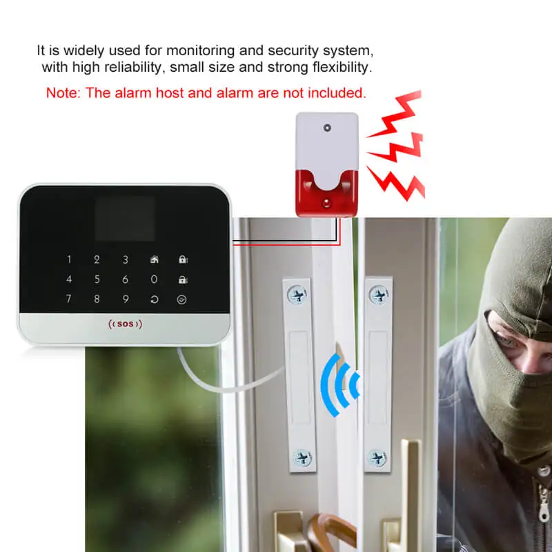 Oem Normally Open Closed Wired Metal Detectors Door Sensores De Puerta ...