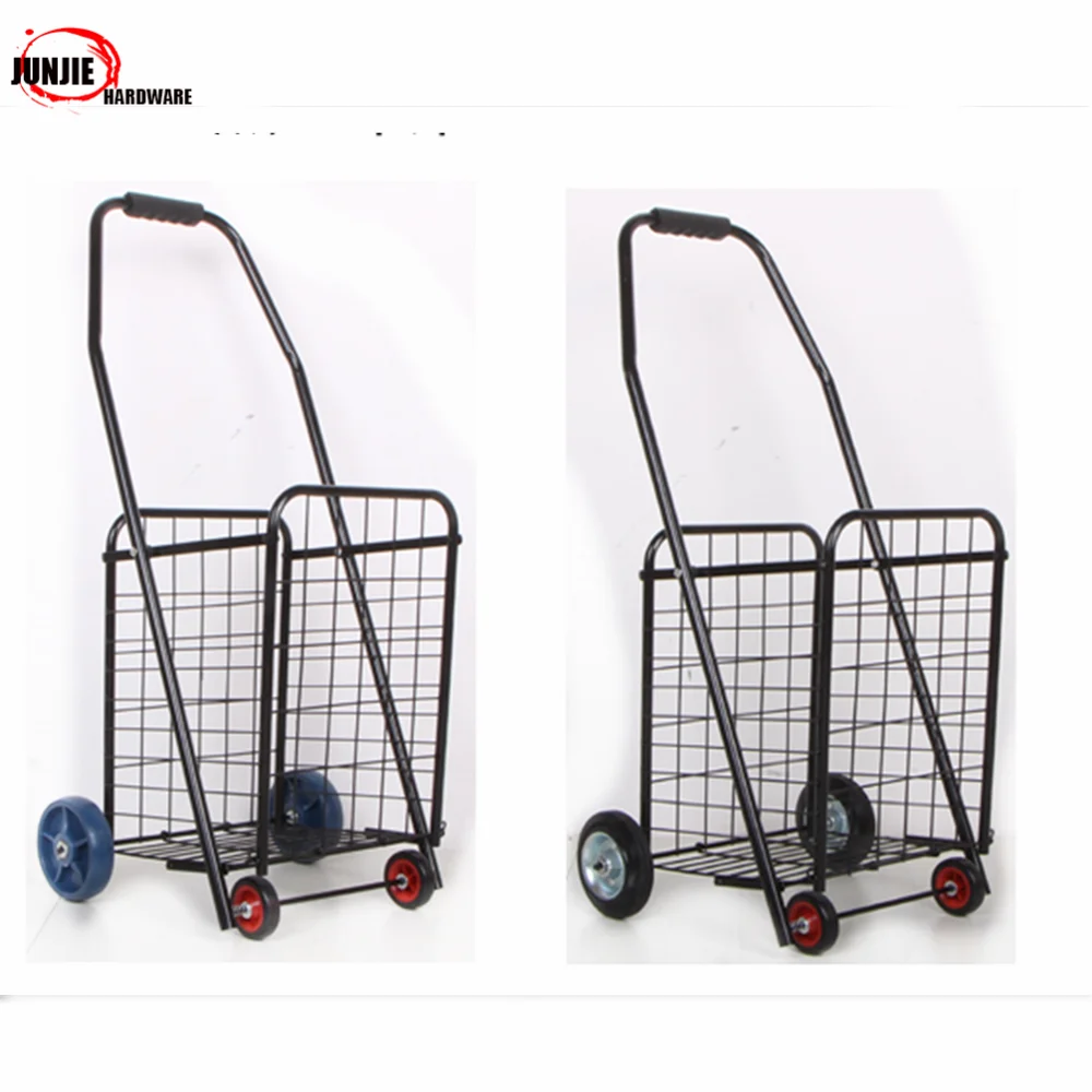 Aluminum Folding Shopping Trolley,Supermarket Shopping Trolley - Buy ...