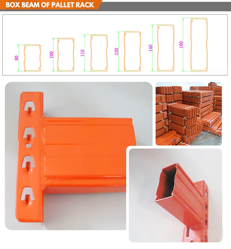 Heavy Duty Box Beam For Teardrop Pallet Racking - Odm Available