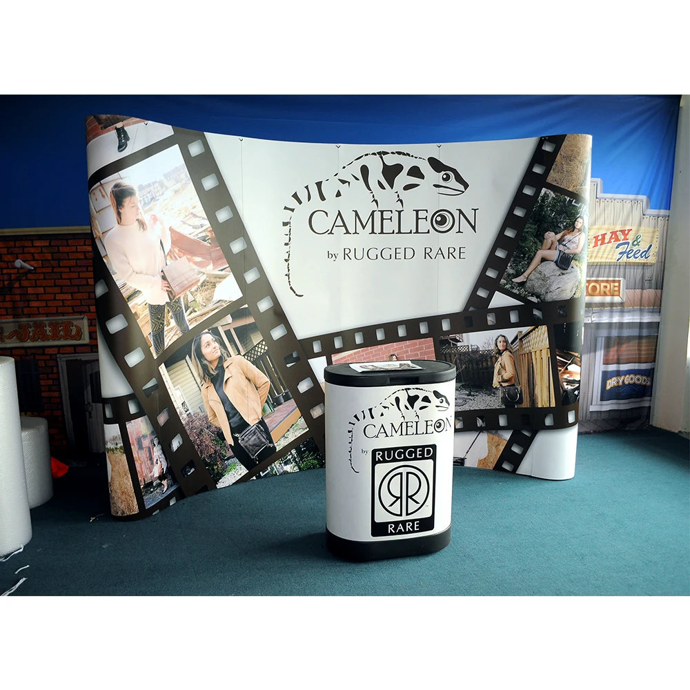 Exhibit Backdrop Magnetic Pop Up Displays For Tradeshows - Buy Exhibit ...