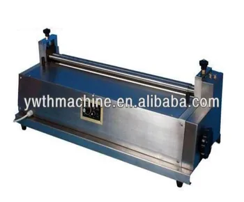 Desktop Small Paper Gluing Machine Cold Glue Application Machine - Buy ...