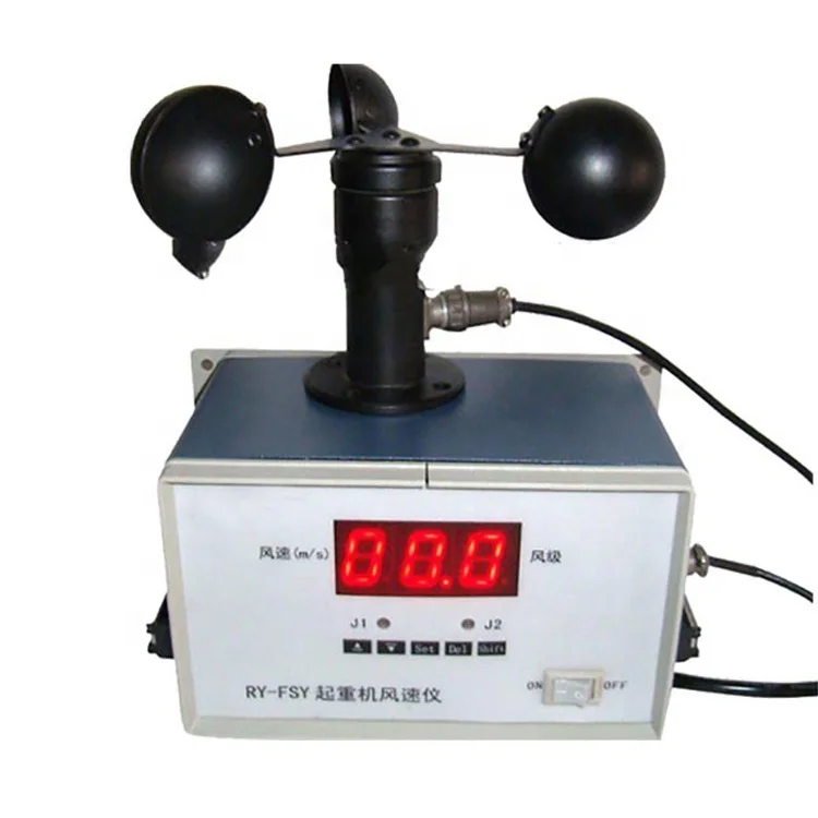 Tower Crane Wind Speed Measuring Device Meter Anemometer - Buy Tower ...