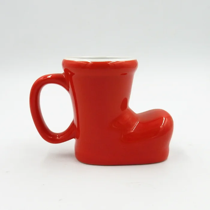 Christmas Ceramic Boot Mug - Modern Luxury & Sustainability