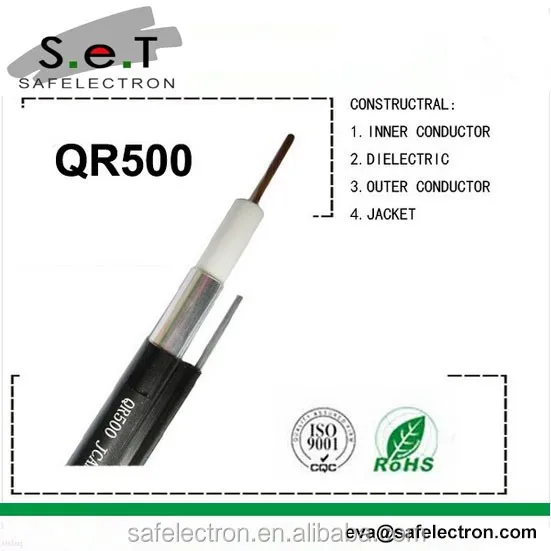 Underground Cable Coaxial Cable QR500 P3 500 JCA RG500| Alibaba.com