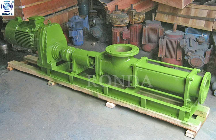 G Type Single Screw Progressive Cavity Pump High Viscosity Paste Mono ...