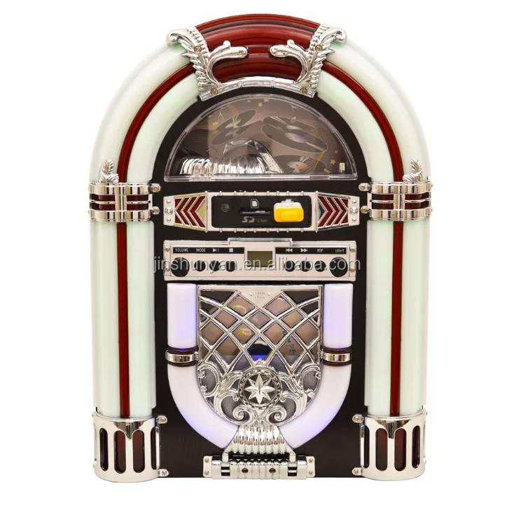 Table-top Mini Jukebox Cd Player Usb,Sd,Mp3,Aux - Buy Mini Juke Box cd ...