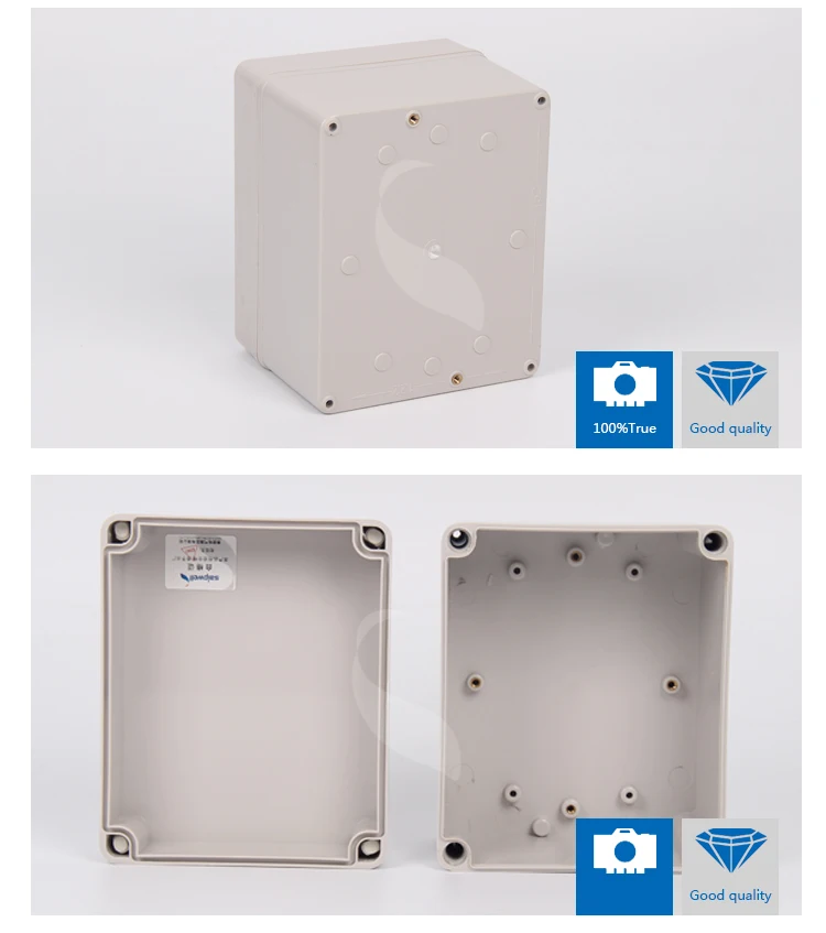 Saipwell Pc Clear Waterproof Box With Inner Hinge Flame Retardant ...