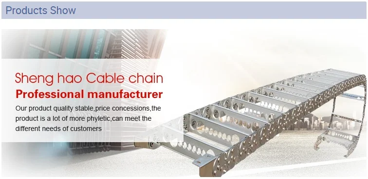 Steel Drag Chain Cable Carrier Hydraulic Hose Track Cable Track ...