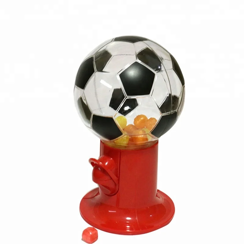 Top Football Shape Plastic Sweet Dispenser - Gumball Machine