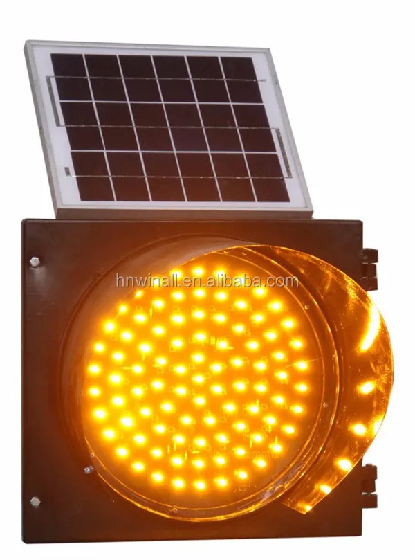Yellow Crossing - Driveway Warning Lights by LED Solar