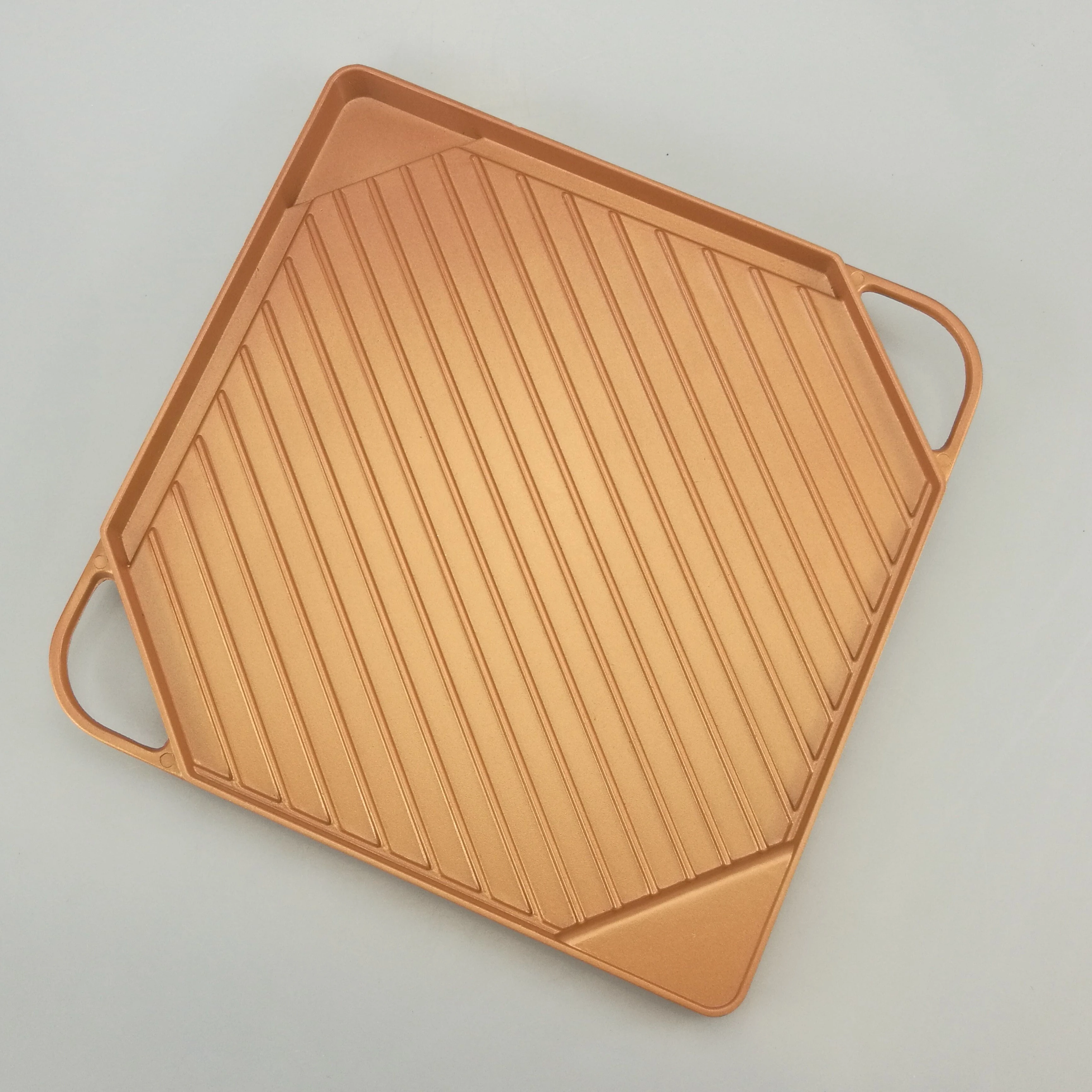 Fast Delivery Double Sided Nonstick Frying Pan Aluminum Alloy Flat ...