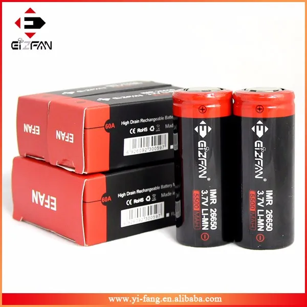 Oem Factory 18350 750mah 15a Rechargeable Lithium Battery Efan 18350 3 ...