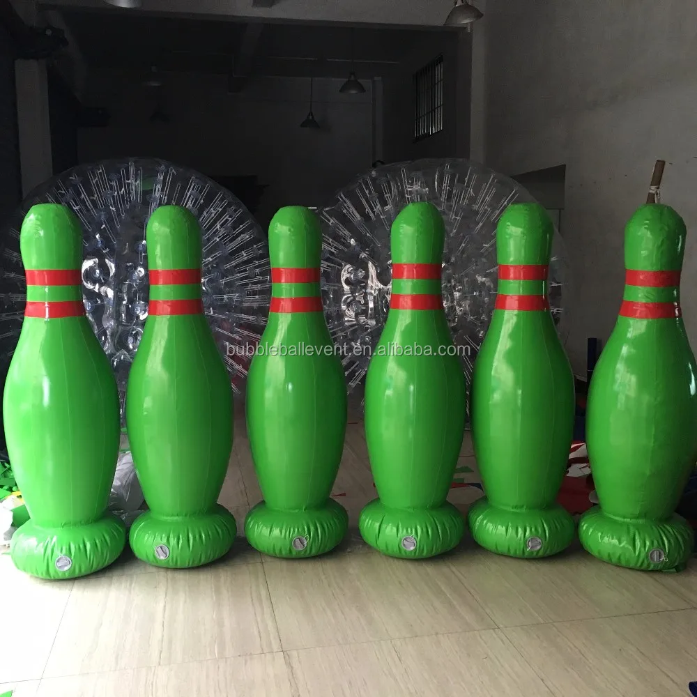 Large Outdoor Inflatable Bowling Set Inflatable Human Bowling Game Zorb ...