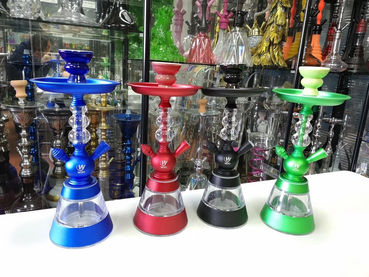 Shisha Smoke Set Portable Chicha Table Top Hookah Travel Shisha Small ...