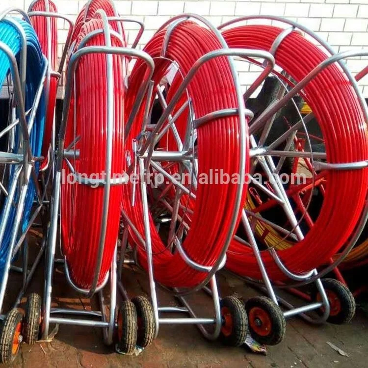 Frp Pipeline Pulling Conduit Snake Rod,Fibreglass Drainer,Fiberglass ...