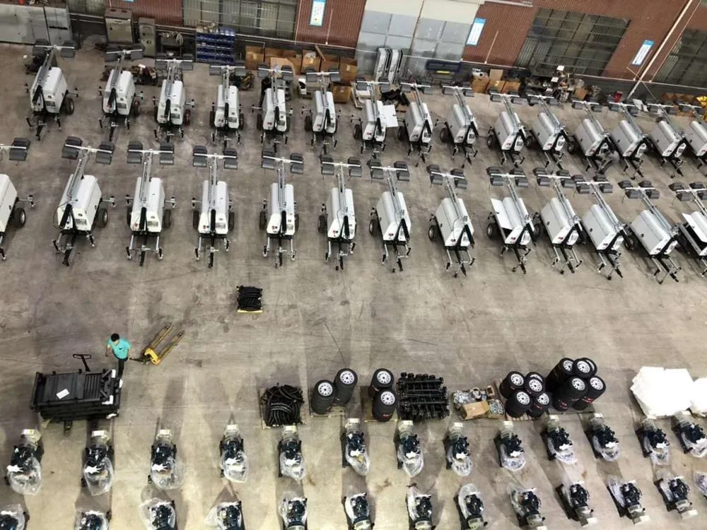9M Mobile Flood Light Tower - Efficient Lighting Solutions