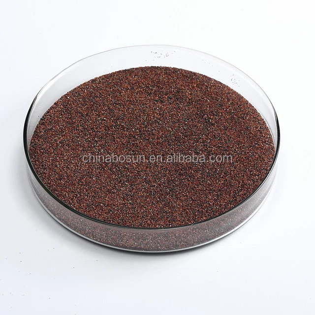 Abrasive Garnet Sand Blasting 30/60 Mesh Sandblasting Grit - Buy Garnet ...