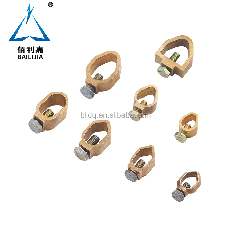Custom Lightning protection Grounding System Ground Rod Clamp Earth ...