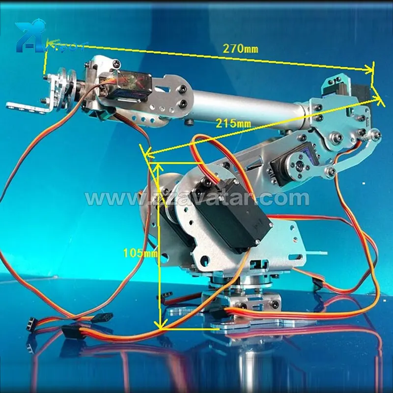 Kuka Educational Robotic Arm Kit - 6 Axis Telescopic Robot Arm for ...