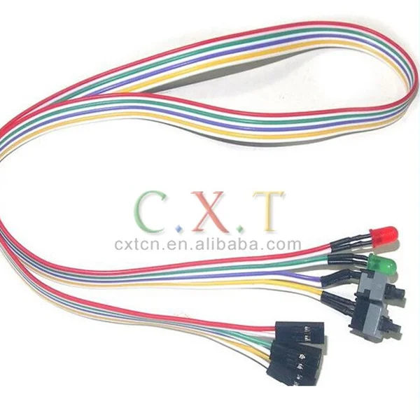 Desktop Computer Pc Case Power Cable Sw Switch Re-starting Switch Power ...