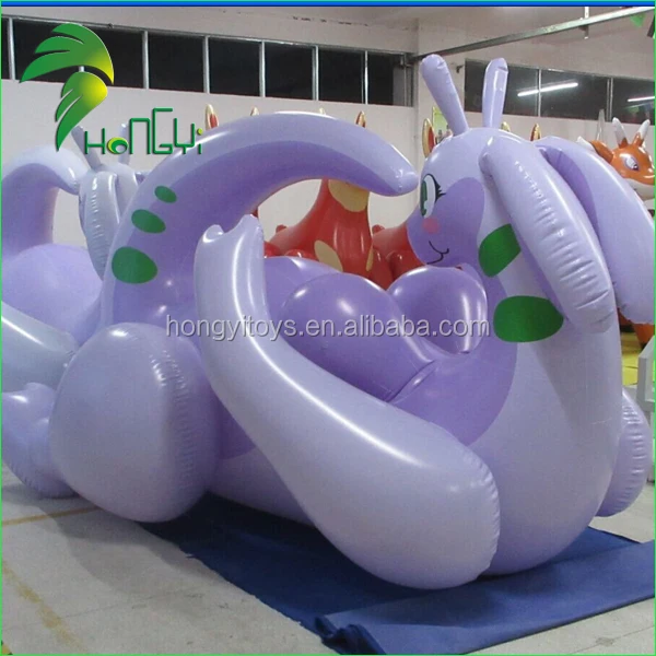 2015 Hongyi Innovation Design Inflatable Purple Dragon / Inflatabel ...