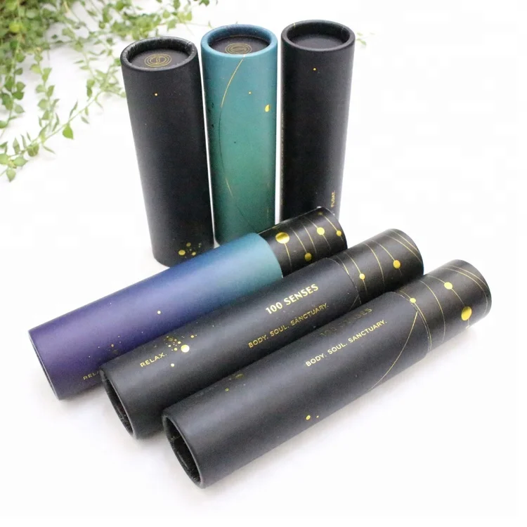 Custom Telescopic Long Paper Cardboard Packaging Tube - Buy Round ...