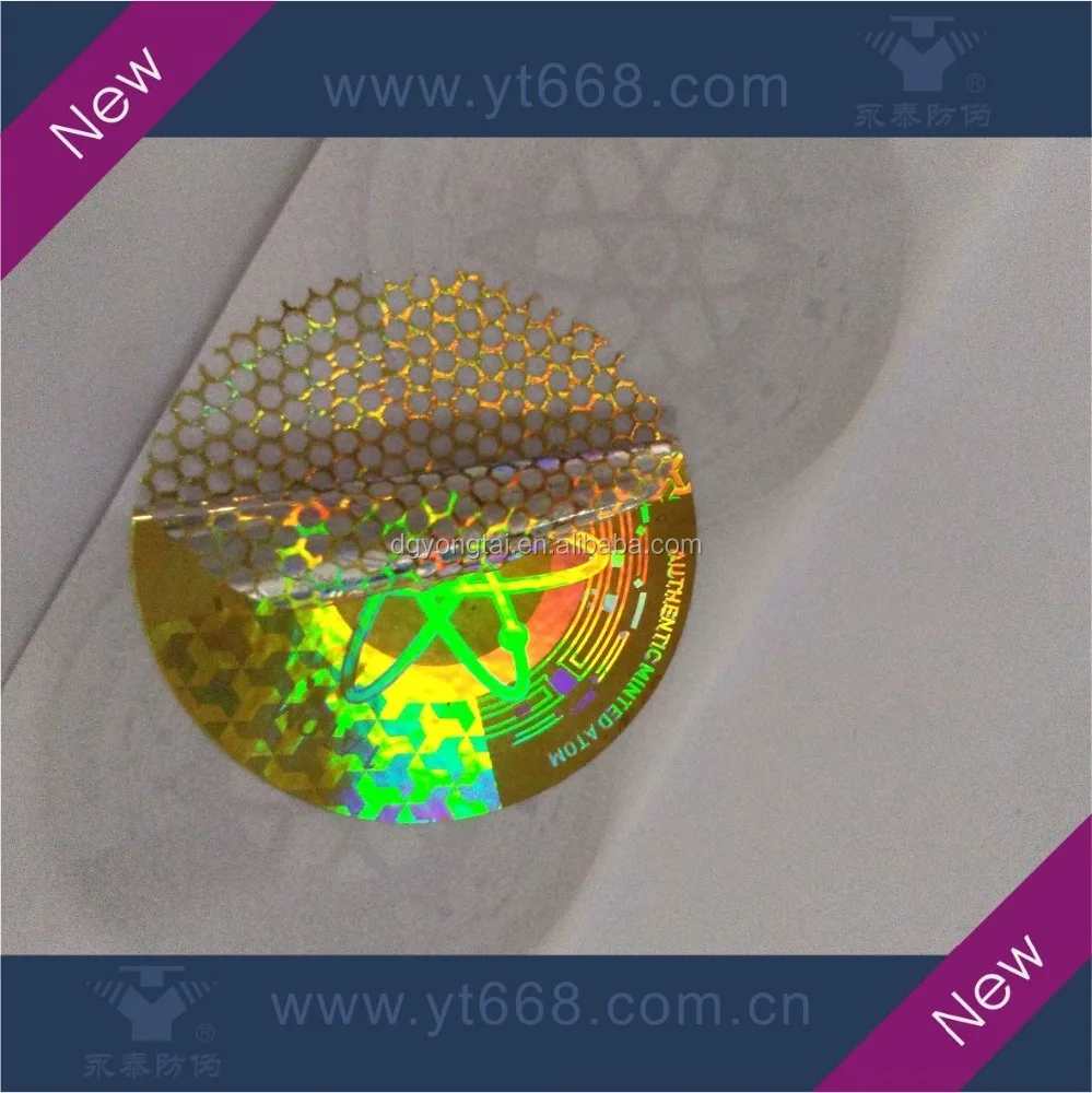 VOID Honeycomb Tamper Proof Label Packaging - Custom Design