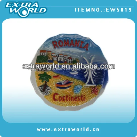 Céramique décorative roumanie souvenir plaque pour souvenir cadeau ...