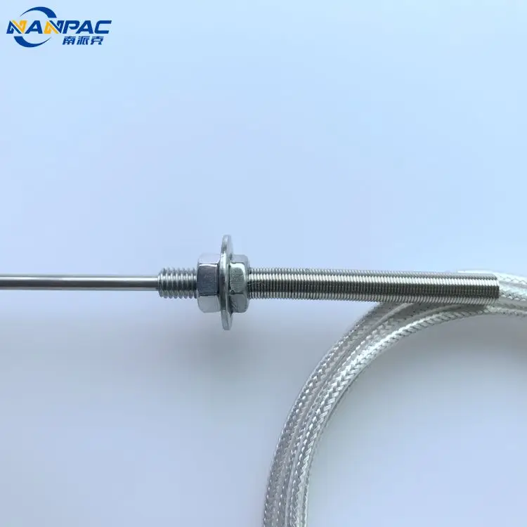 High Precision Armoured RTD Sensor PT100 Pt1000 Platinum Resistance ...