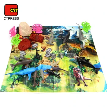 Simulation Deep Sea World Toys Plastic Ocean Animals For Kids - Buy ...