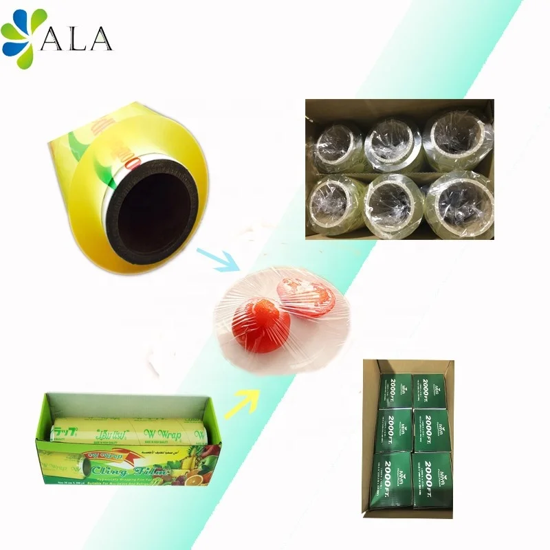 Eco-friendly High Viscosity Pvc Plastic Wrap Transparent Film For ...