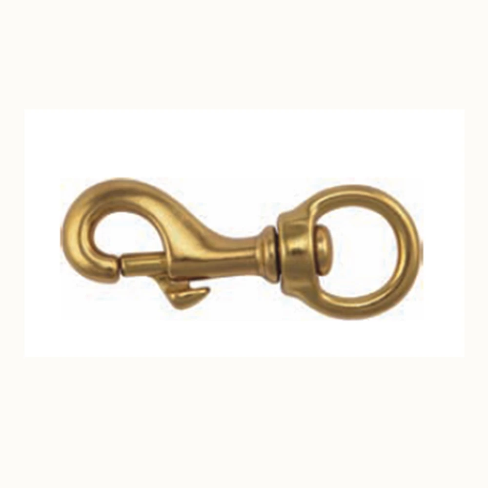 Solid Brass Swivel Eye Bolt Snap Hooks - Buy Brass Snap Hook Product on ...