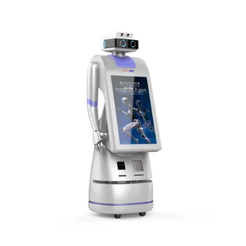 AI Humanoid Welcome Reception Service Robot for Business Use