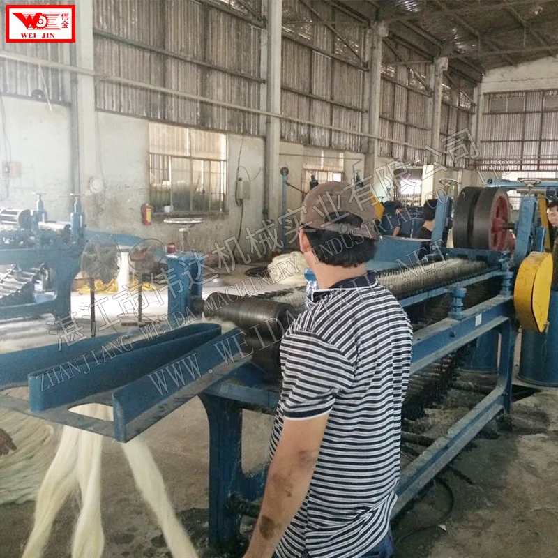 Hemp Fiber Making Strips Machine Drawing Weijin Brand Quality Sliver ...