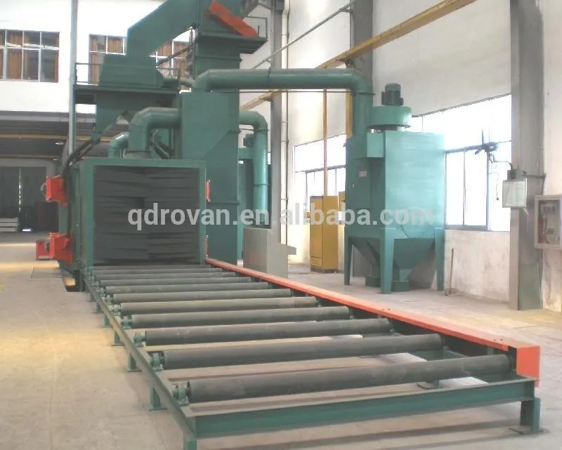 01 rouleau passer à travers rouille décapage sableuse, Rouleau de ...