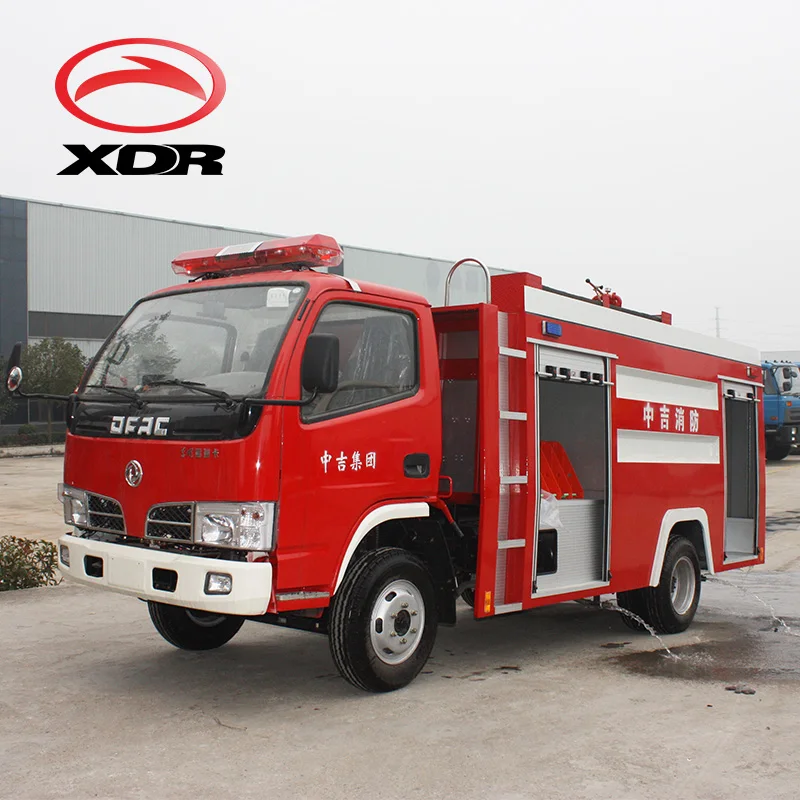 China Brand New Dongfeng Small 3000l 3cbm Capacity Widely Fire Fighting ...