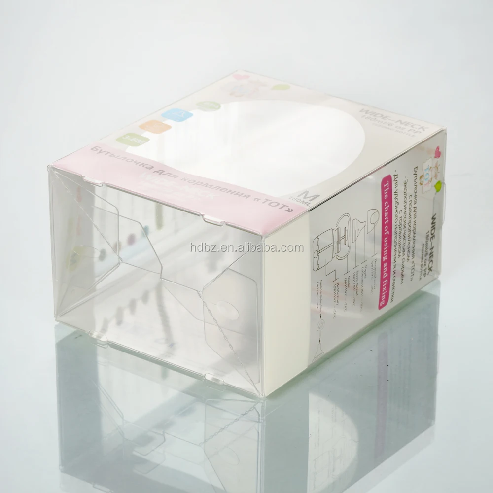 Transparent Square Box Tuck Ends Wholesale Newborn Babies Gift Box ...
