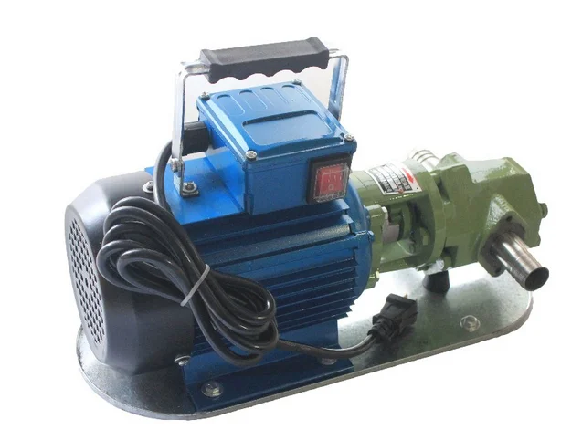 Wcb 100l/min Electric Portable Single Phase Gasoline Diesel Fuel Gear Oil Transfer Small Oil ...