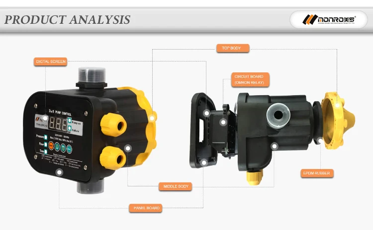 2915 Taizhou Monro Automatic Pump Switch Epc-12p With Three Modes - Buy ...